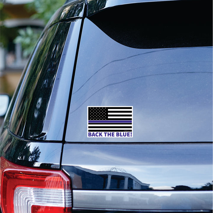 Back the Blue Sticker – GOPStore.com
