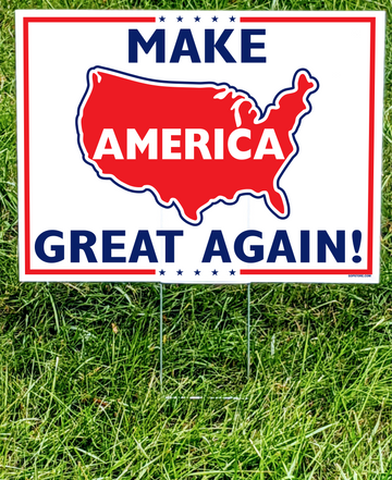 Make America Great Again Yard Sign – GOPStore.com