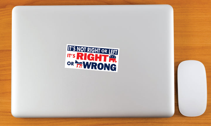 Right or Wrong Sticker – GOPStore.com